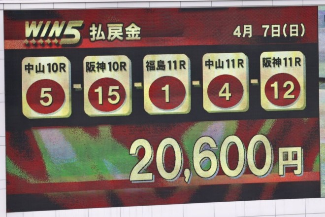 WIN5は2万600円の払戻し…桜花賞はモレイラ騎乗、ステレンボッシュがV | ORICON NEWS