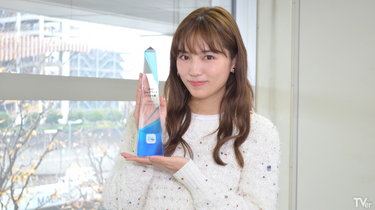 『silent』TVerドラマ大賞に 川口春奈が喜びの声＆思い入れがある回も告白【コメントあり】 | ORICON NEWS